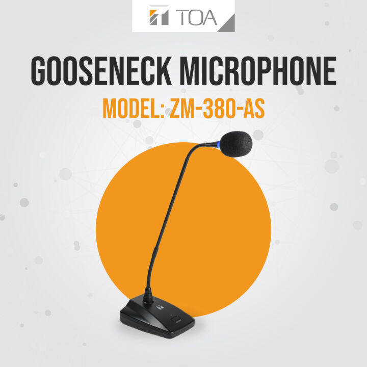 TOA ZM-380-AS Gooseneck Microphone | Lazada Indonesia