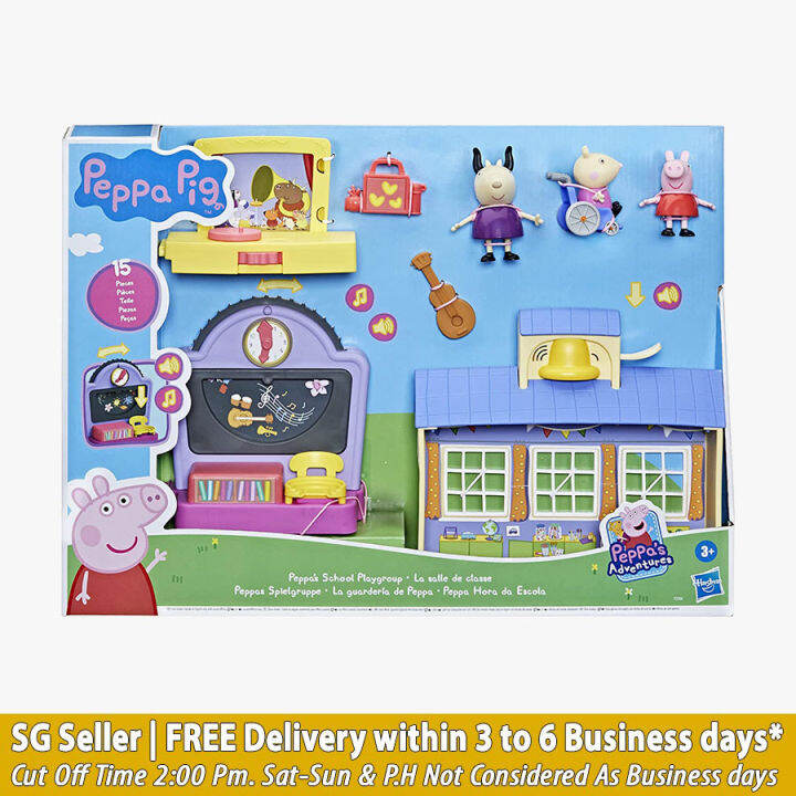 Peppa Pig School Playgroup Playset | Lazada Singapore