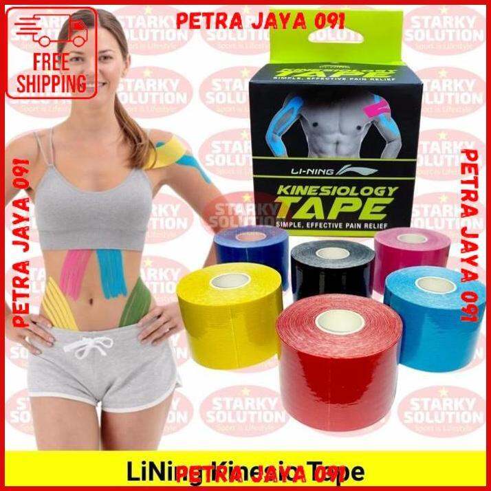 Kinesiology Kinesio Tape Lining Plester Otot Sport Olahraga Kualitas Premium | Lazada Indonesia