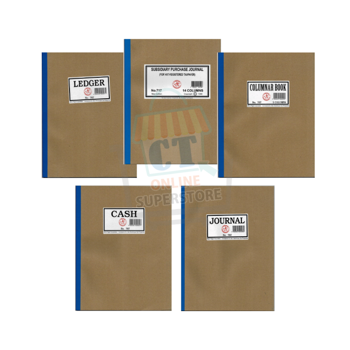 Accounting Books Veco #707 Journal, Cash, Ledger, Columnar Book of ...