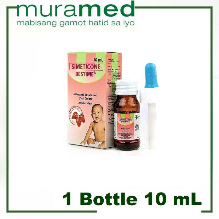 Restime Simeticone Oral Drops 10 mL | Lazada PH