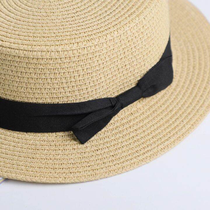 Topi Pantai Panama Summer Sun Beach Straw Hat | Lazada Indonesia