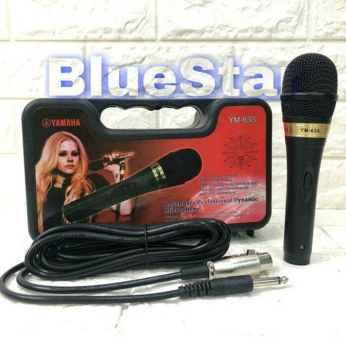Yamaha YM-63S Microphone Vocal Profesional Cable | Lazada Indonesia