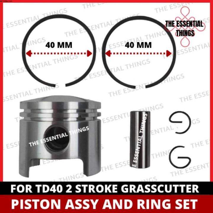 Fast shipping Complete Piston, Piston Ring Pin Set for TD40, FD40 Grass ...
