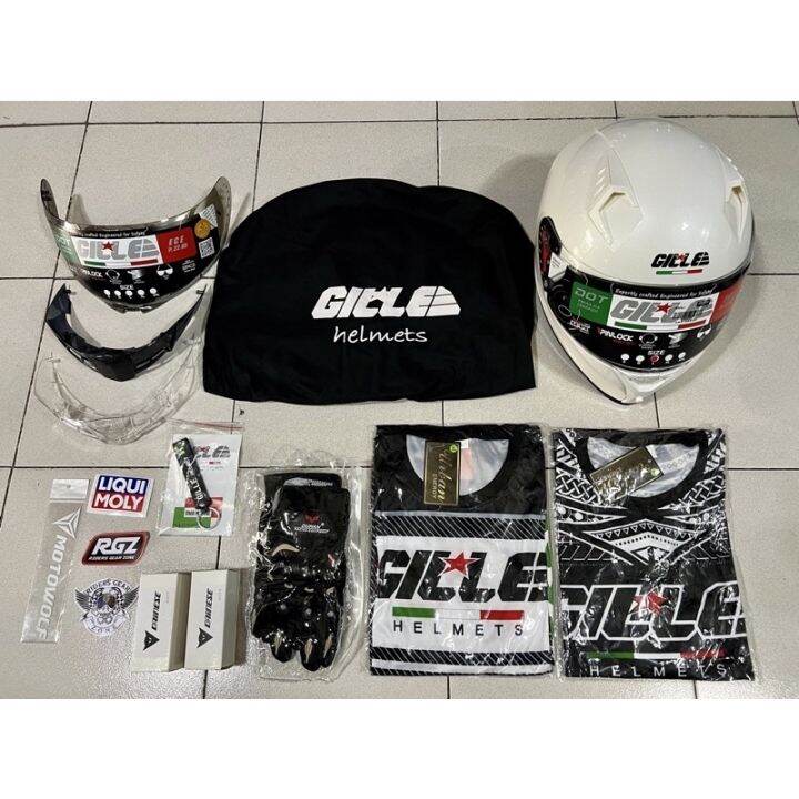 【2023】 GILLE GTS V1 HELMET with LOTS OF FREEBIES | Lazada PH