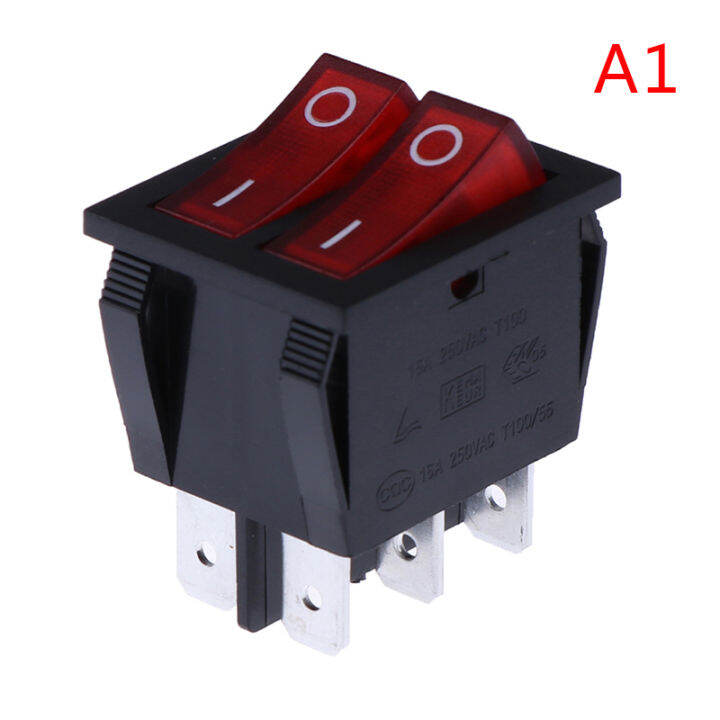 LEI New Double Button Switch Rocker Switch for Warmer Oil Heater with ...