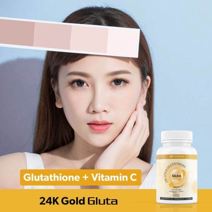 24K GOLD GLUTATHIONE WITH VITAMIN C BY K GOLD BEAUTY - Boost Immune System Nakakaputi ng balat ...