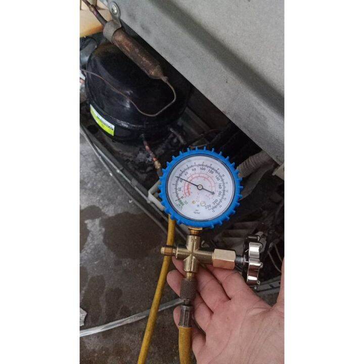 GAS CHARGING METER SINGLE METER Manifold Gauge GAS METER Low Pressure Single Gauge CT-470L for ...