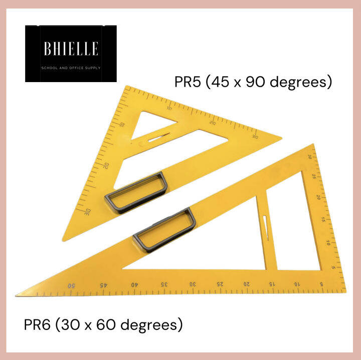 Blackboard Triangle Ruler with handle 45x90 degrees and 30x60 degrees ... Blackboard Triangle Ruler with handle 45x90 degrees and 30x60 degrees ...