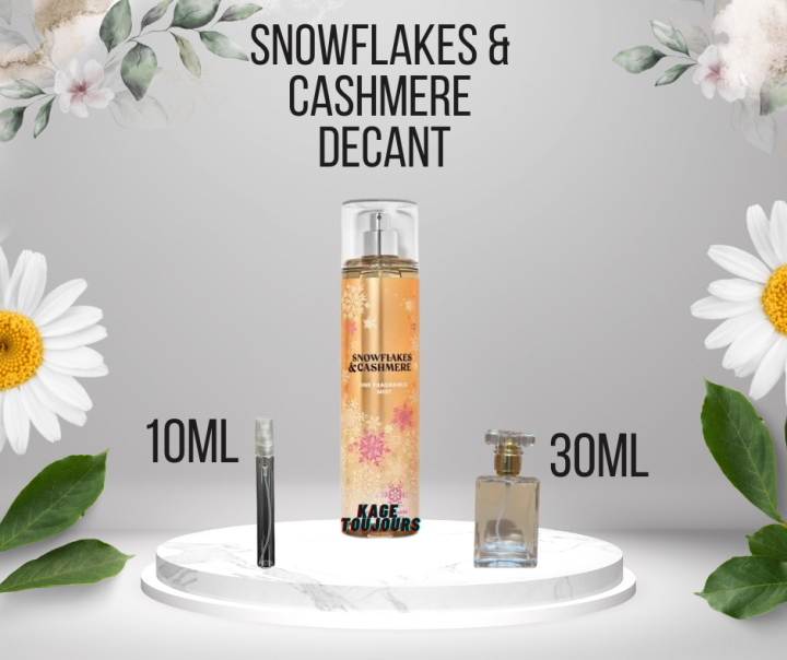 Snowflakes & Cashmere Bath and Body Works DECANT/TAKAL | Lazada PH