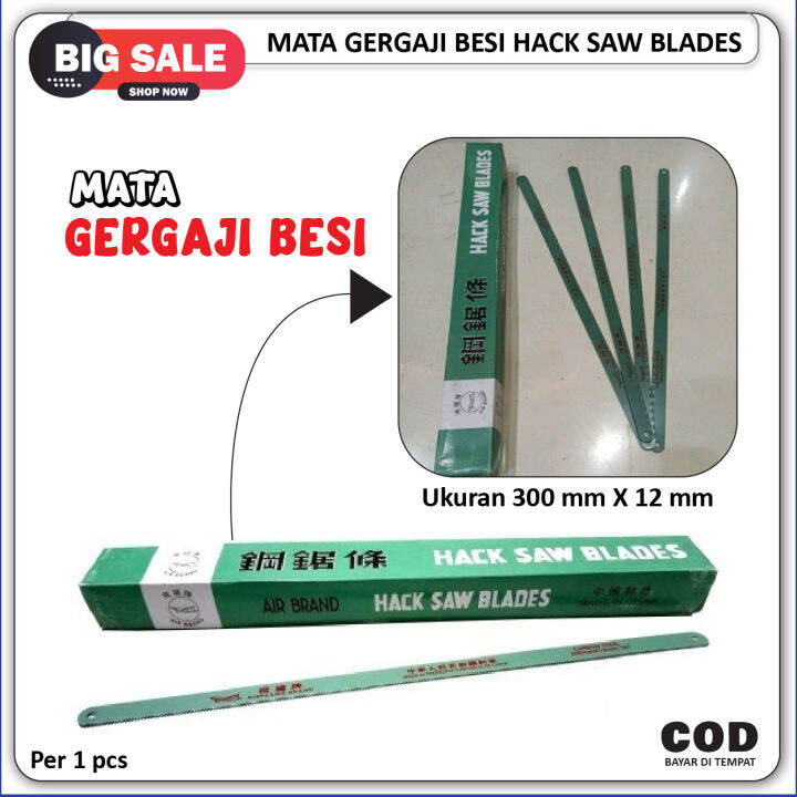 Mata Gergaji Besi engkel Mata Pisau Gergaji Hack Saw Blades Fleksibel ...