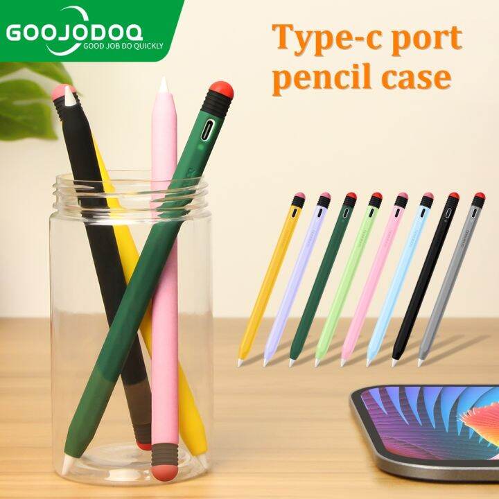GOOJODOQ Pencil case for ipad Protector Cover Touch Stylus Pen Case ...