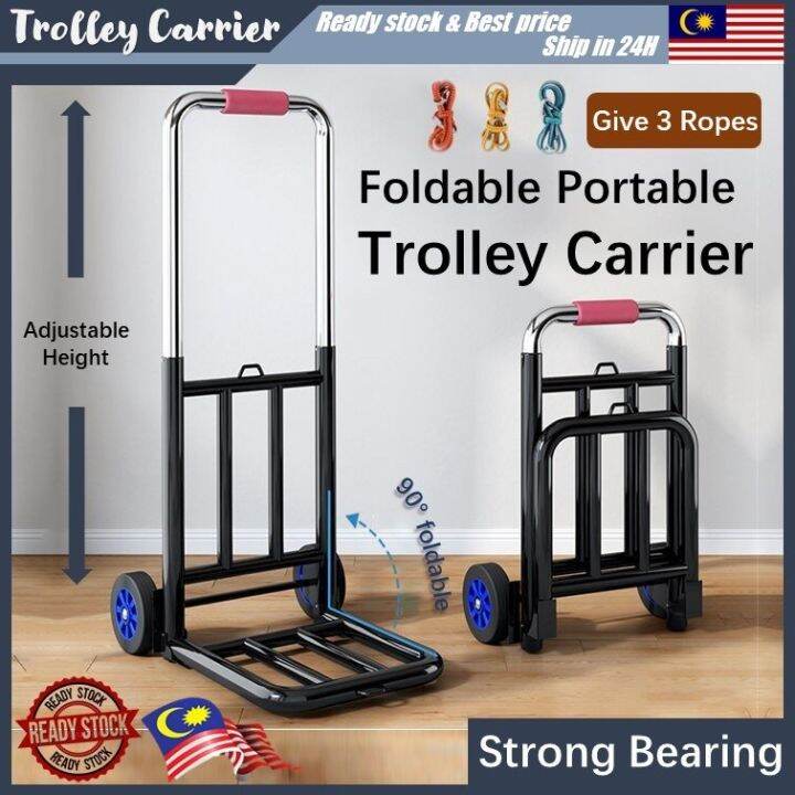 ⚡️ MOLI Heavy Duty Shopping Trolley & Foldable Aluminium Trolley ...