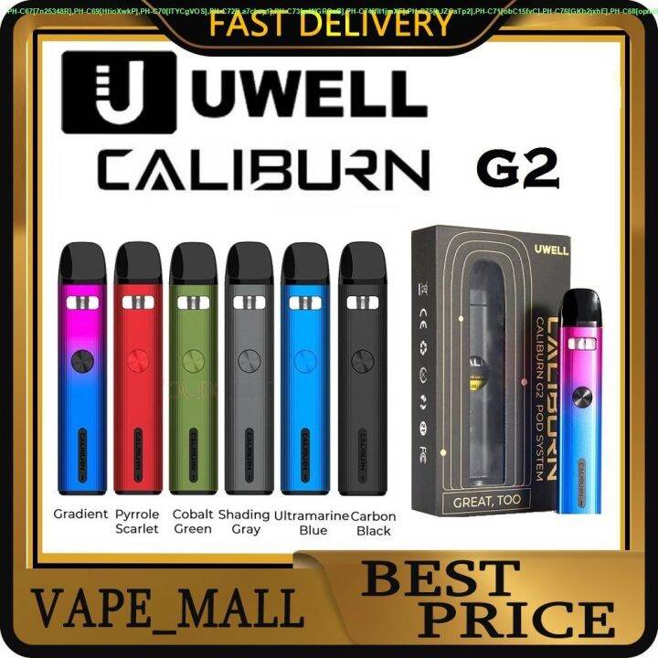 Legit Uwell Caliburn G2 G With Warranty VAPE SET POD KIT Caliburn G ...