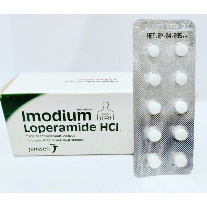IMODIUM TABLET UNTUK DIARE / MENCRET PER STRIP 10 TABLET | Lazada Indonesia