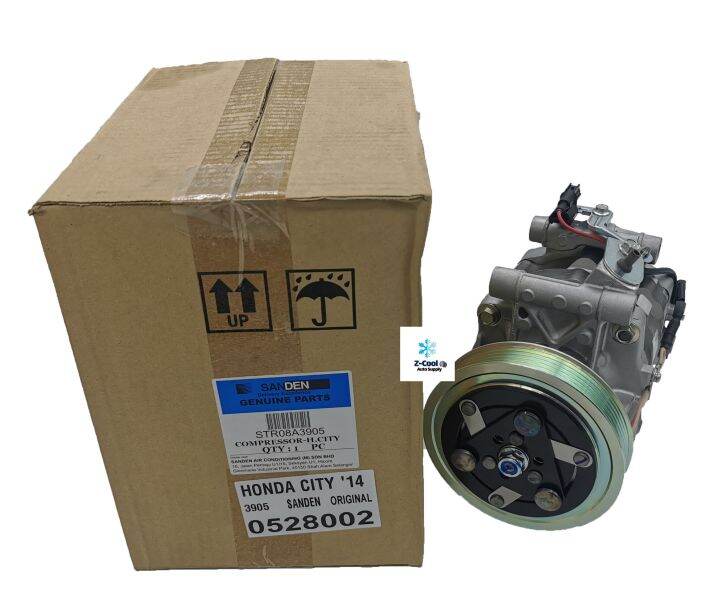 Aircond Compressor Original Sandan Honda City Year 2014 / Honda Jazz ...
