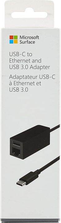 Microsoft USB Type-C to Ethernet and USB Type-A Adapter | Lazada.co.th