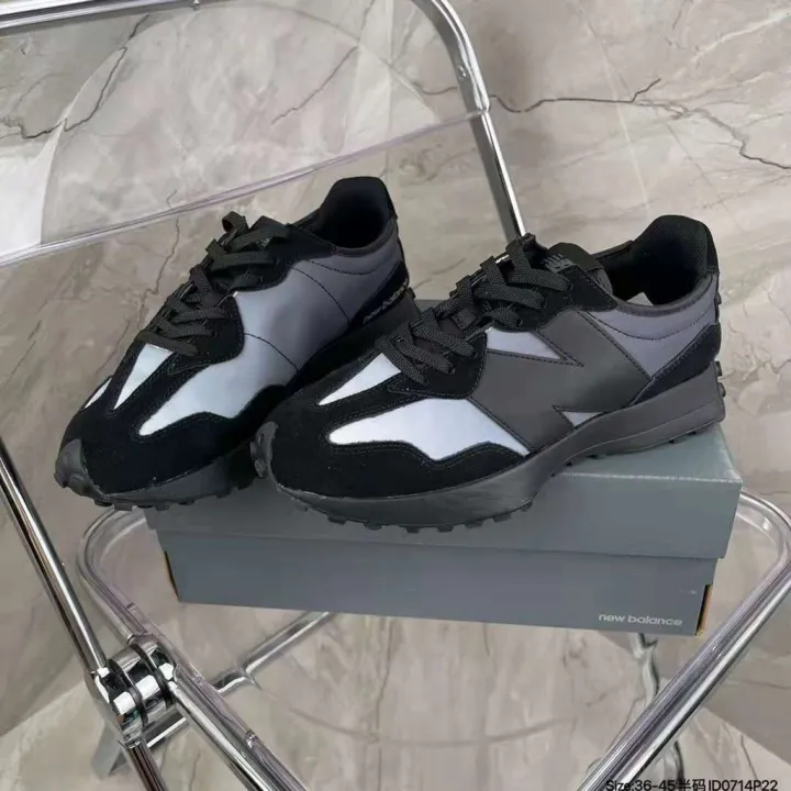 Original NB 327 Series Black gray sneakers | Lazada PH