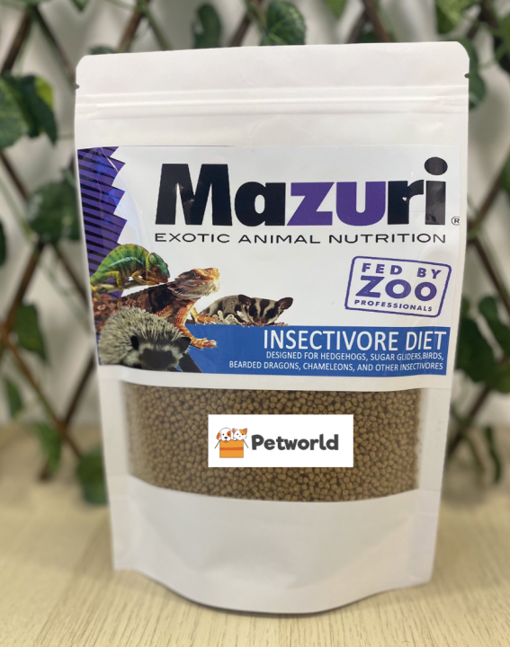 Mazuri Insectivore Diet 1lb (Food for Sugar Glider, Hedgehog, Anoles ...