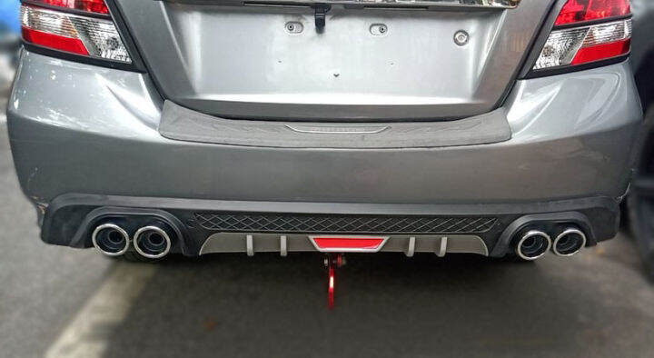 Mitsubishi Mirage G4 2020 Rear Bumper Diffuser | Lazada PH