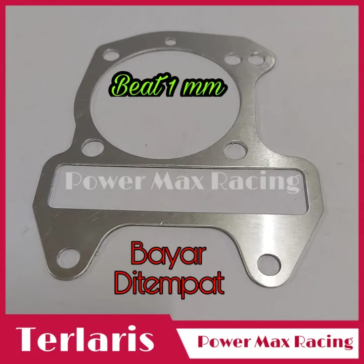 Packing Gasket Beat dan Scoopy Karbu 1mm Power Max Racing | Lazada ...