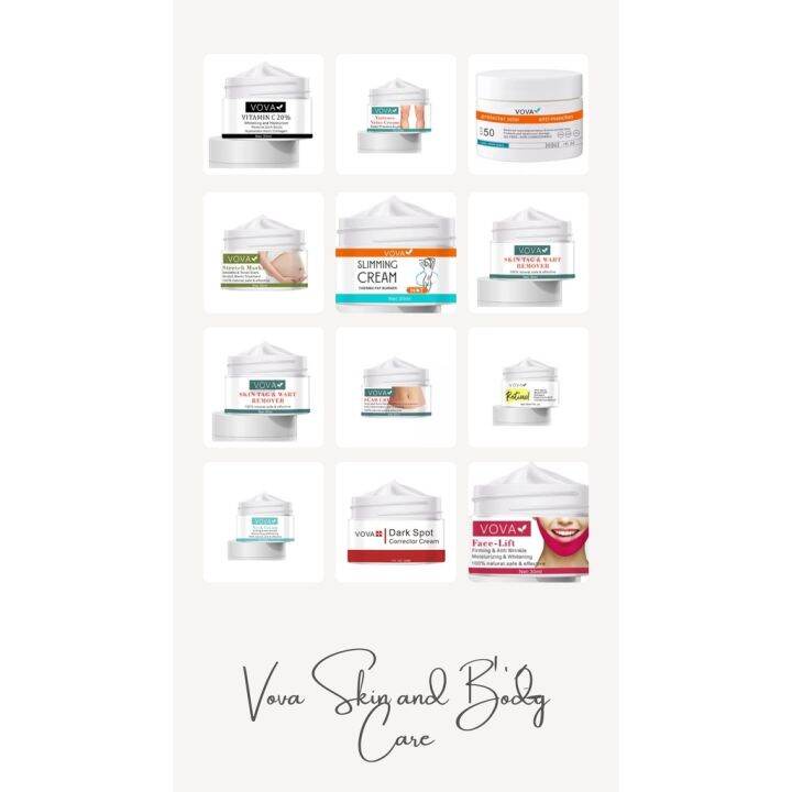 VOVA Whitening Cream Repair Sun DamageRemove ScarDecompose FatLift ...