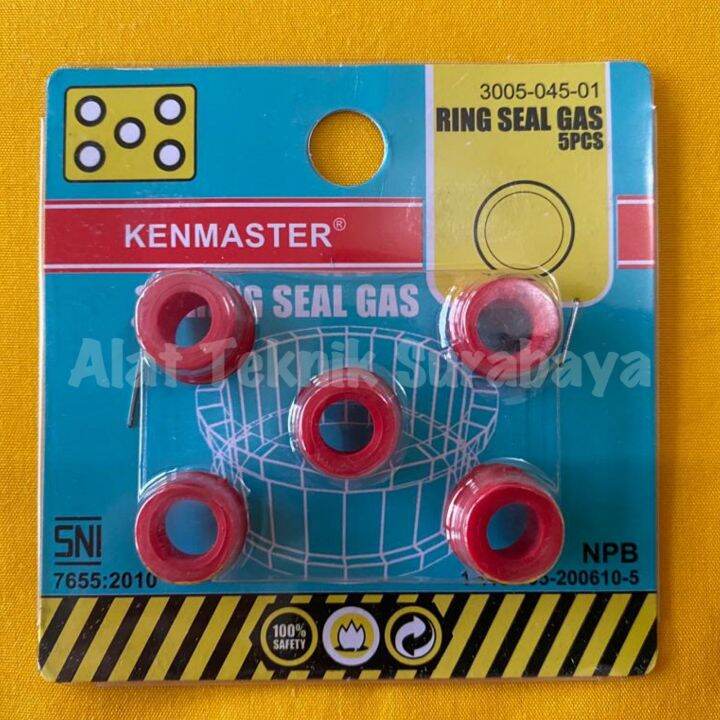 KARET SEAL LPG KENMASTER 5 PCS RING SIL TABUNG GAS ELPIJI 3 12 KG SNI ...