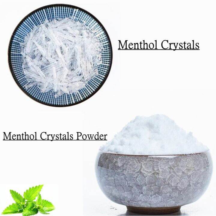 Natural Menthol Crystals Powder / Crystal Arvensis 100% PURE Chinese ...