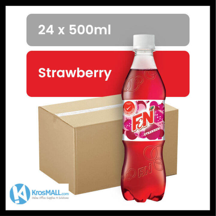 F&N Strawberry 500ML X 24 | Lazada