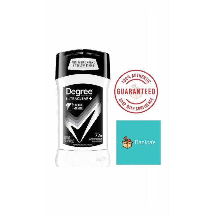 New 2023 Degree Men Ultra Clear Black White Solid Antiperspirant ...