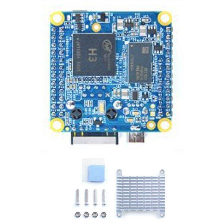 NanoPi NEO Open Source H3 Development Board+Heat Sink DDR3 RAM 512MB Quad-Core Cortex-A7 Ubuntu ...