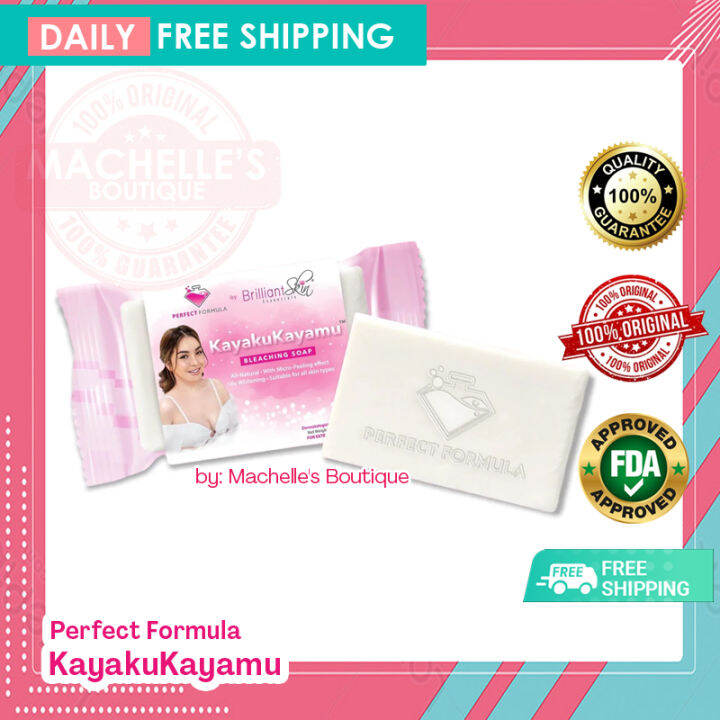 Perfect Formula Kayakukayamu Bleaching Soap 70g, Berry Perfect Face ...