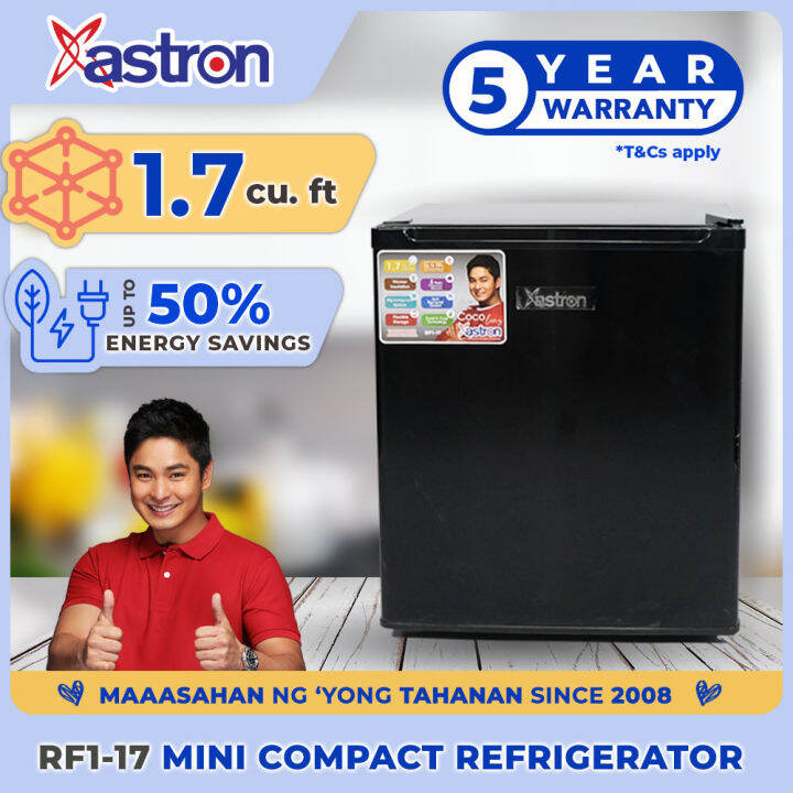 Astron RF1-17 Personal Refrigerator (1.7 cubic feet) Energy Saving 5 ...