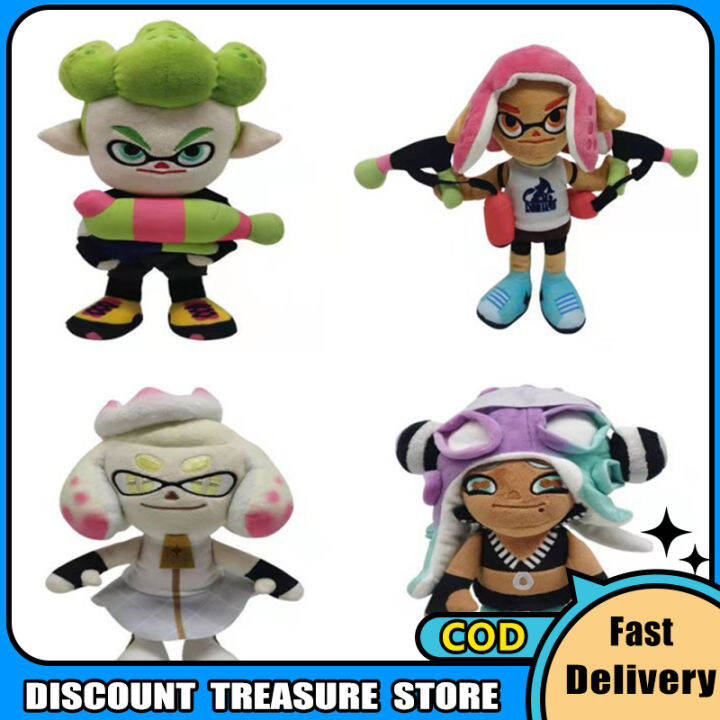 Splatoon 3ตุ๊กตาสัตว์อะนิเมะตุ๊กตานุ่มยัดไส้ฟิกเกอร์เกม Plushie ของเล่น ...