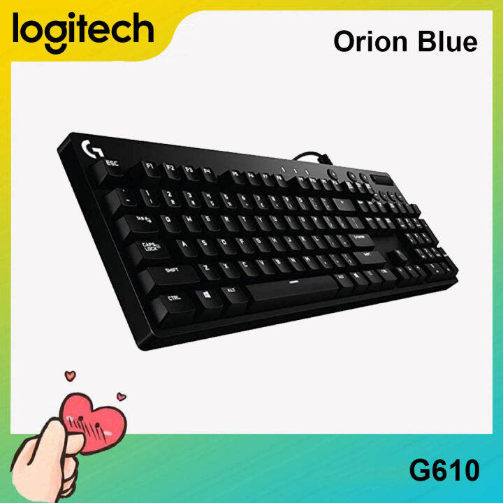[Readyเพื่อส่ง] Logitech G610 Orion Blue Backlitเชิงกลคีย์บอร์ดเล่นเกม ...