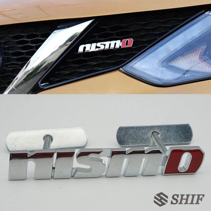 HYS Silver Metal NISMO Emblem Front Grille Badge Sticker Nissan | Lazada