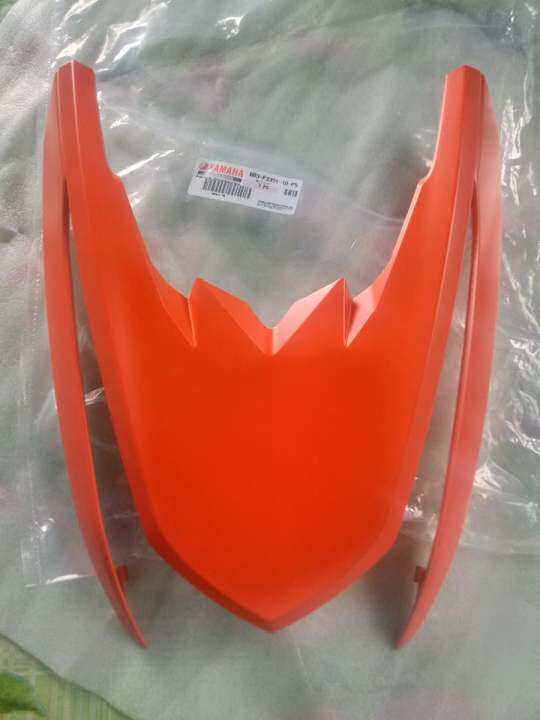 front panel mio i125 (m3) vibrant orange ORIGINAL | Lazada PH