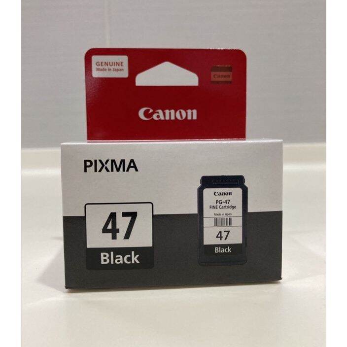 Canon PG-47 Black Ink Cartridge | Lazada