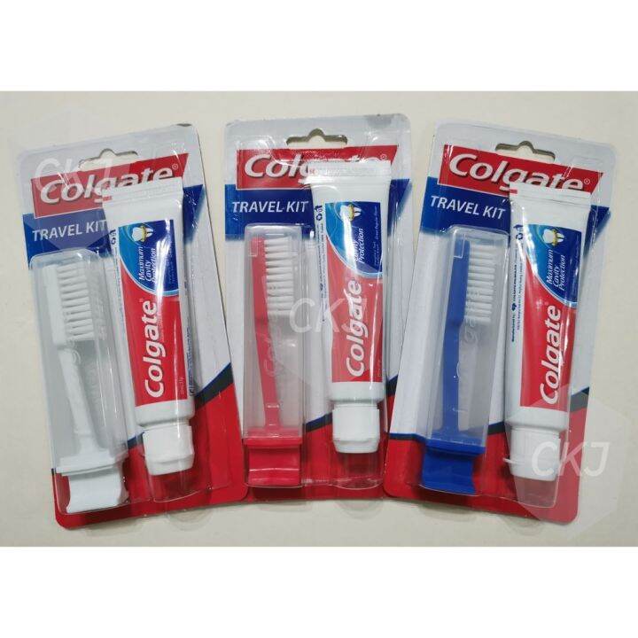 Colgate Travel Kit Toothbrush w/ FREE Toothpaste 25ml | Lazada PH