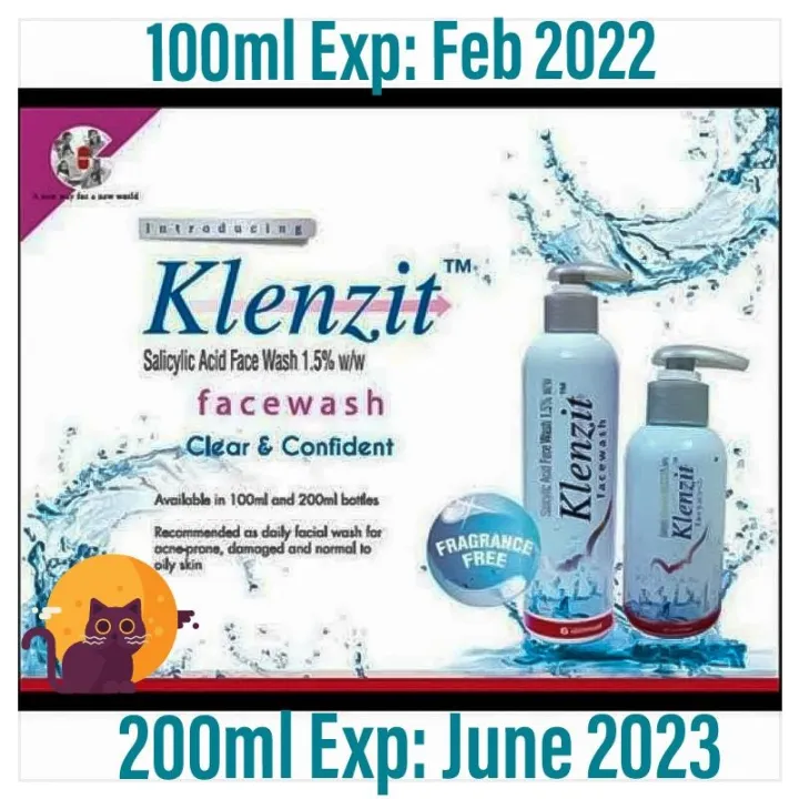 KH (FAST SHIPOUT) Klenzit Salicylic Acid Face Wash 100ml or 200ml w ...