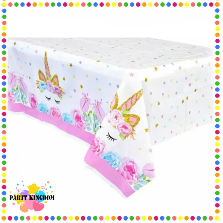 Party Kingdom Un1corn Theme Table Cover Kids Party Table Wear ...