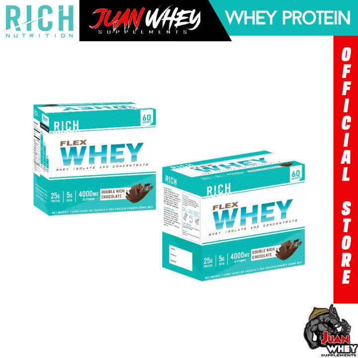 Rich Nutrition Flex Whey 60 Servings | Lazada PH