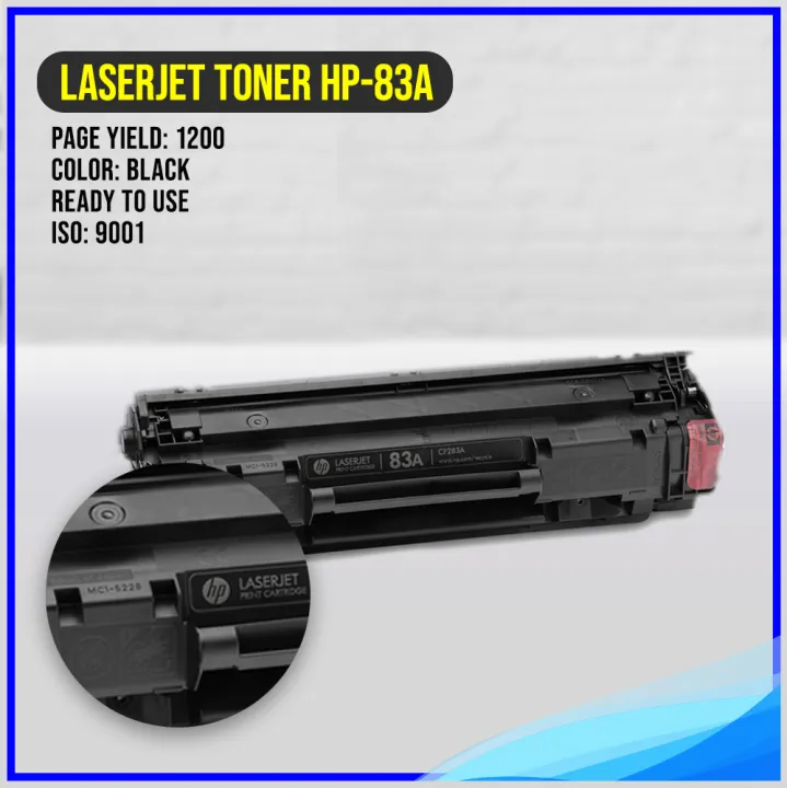 Toner Cartridge [Laserjet Toner HP-83A Laser Jet Toner HP 83A HP Compatible for MFP M125 MFP ...