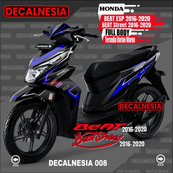 Stiker Decal Beat Esp 2016 2017 2018 2019 Full Body Sticker Street ...