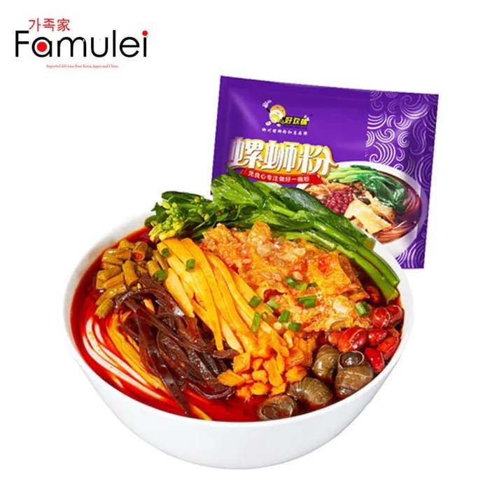 Haohuanluo Snail Rice Noodles Luosifen Guangxi Specialty Snail Noodles ...