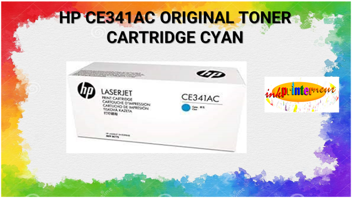 HP CE341AC ORIGINAL TONER CARTRIDGE CYAN | Lazada PH