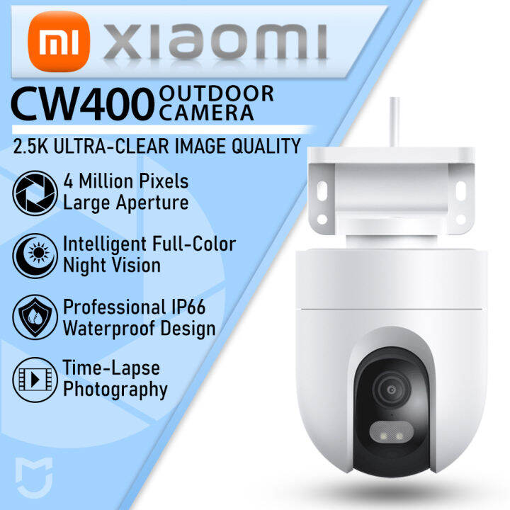 Xiaomi Original CCTV CW400 2.5k 4 Megapixels Camera Two-way Adudio AI ...