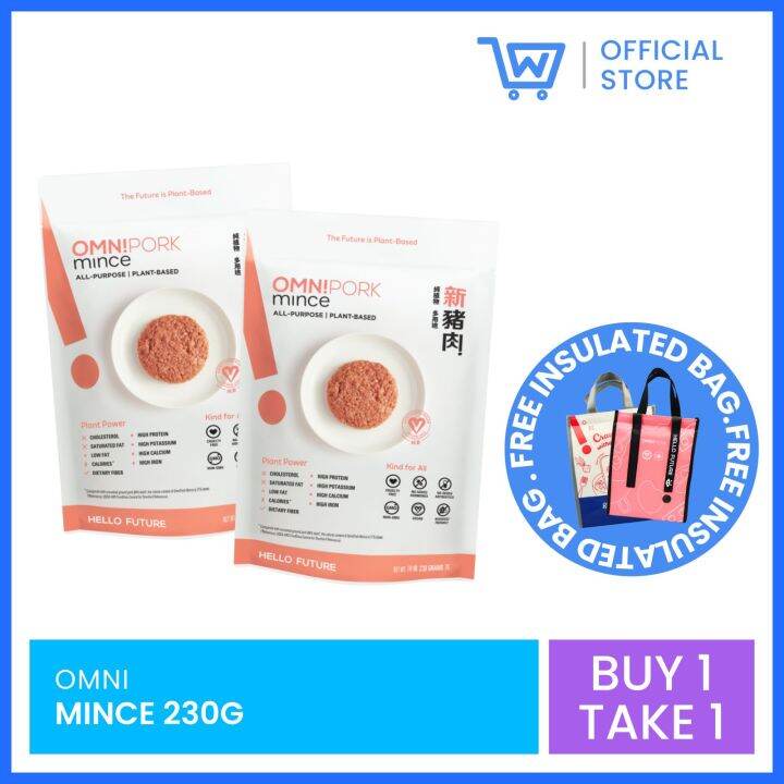 Buy 1 Take 1 Omnipork Mince (230g) | Lazada PH