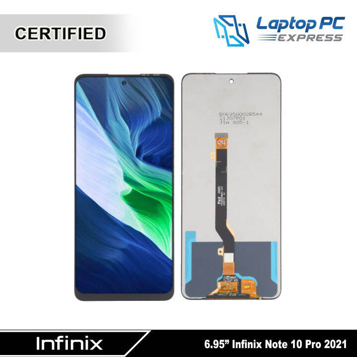Infinix Note 10 Pro LCD Screen + Touch Screen Digitizer Full Assembly ...