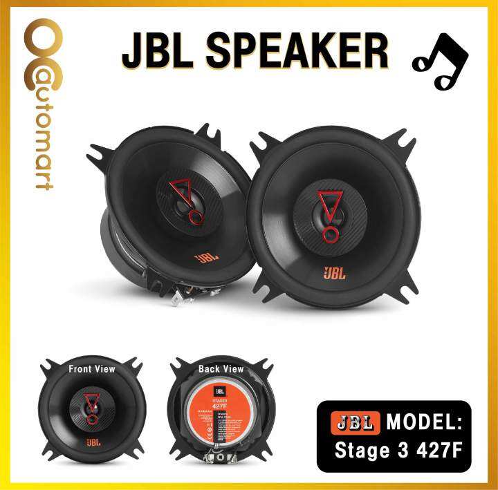 JBL Stage3 427F 4 inch 2 Way Car Audio Speaker 150 Watts Spiker Kereta 4 inch No GRILL | Lazada